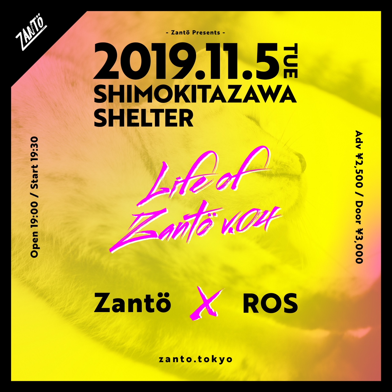 Zanto presents “Life of Zanto vol.4” – LOFT PROJECT SCHEDULE