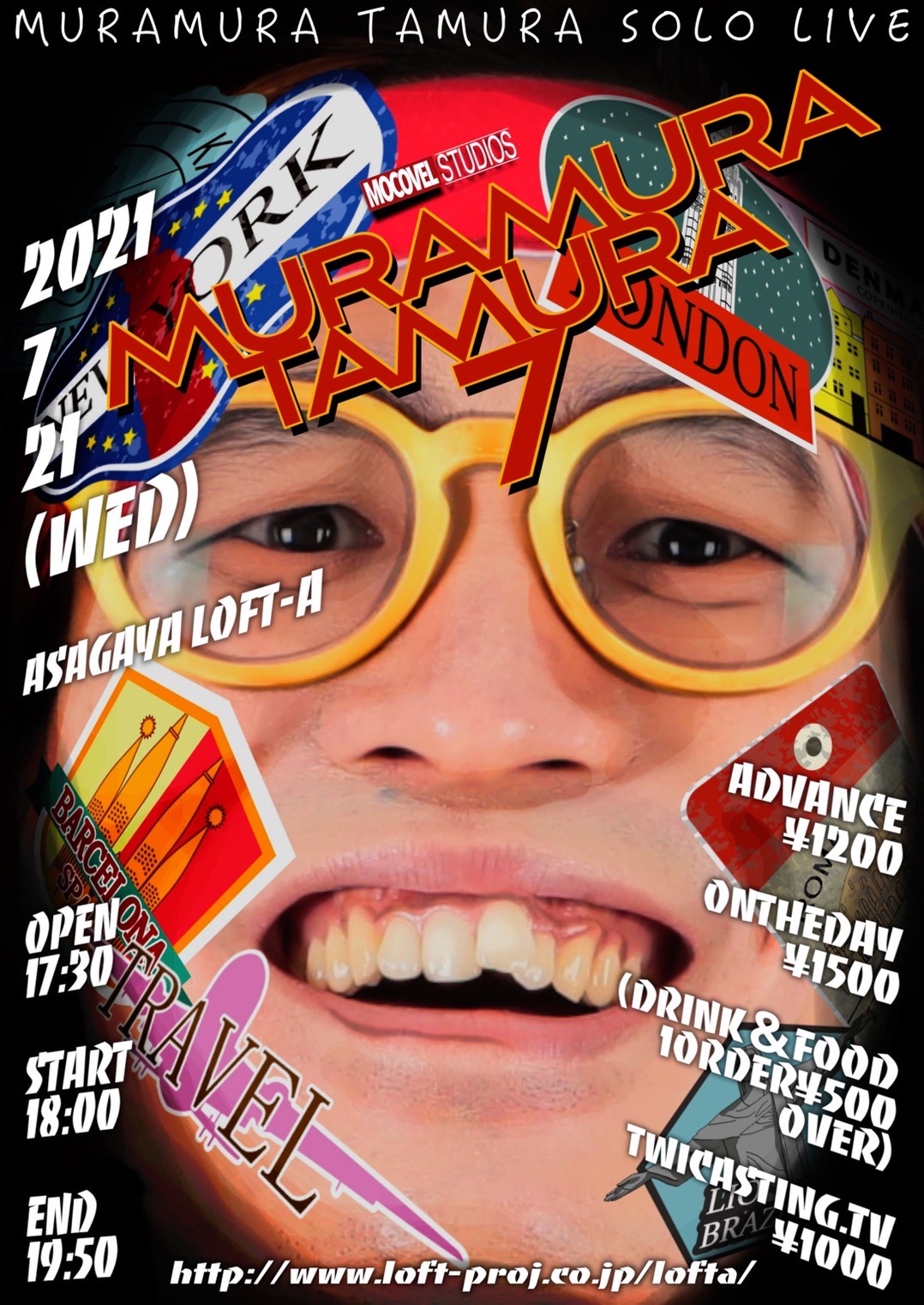 ムラムラタムラ単独ライブ MURAMURA TAMURA 7 - LOFT PROJECT