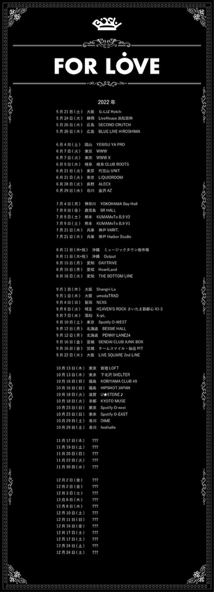 FOR LiVE TOUR – LOFT PROJECT SCHEDULE