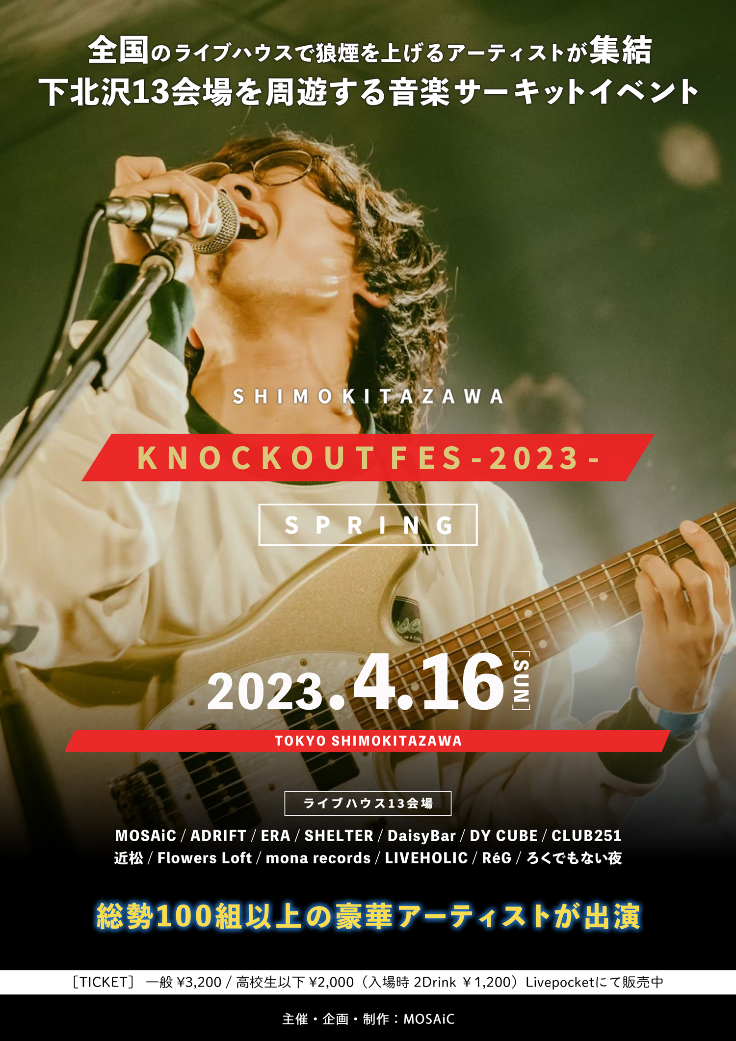 『KNOCKOUT FES 2023 spring』 - LOFT PROJECT