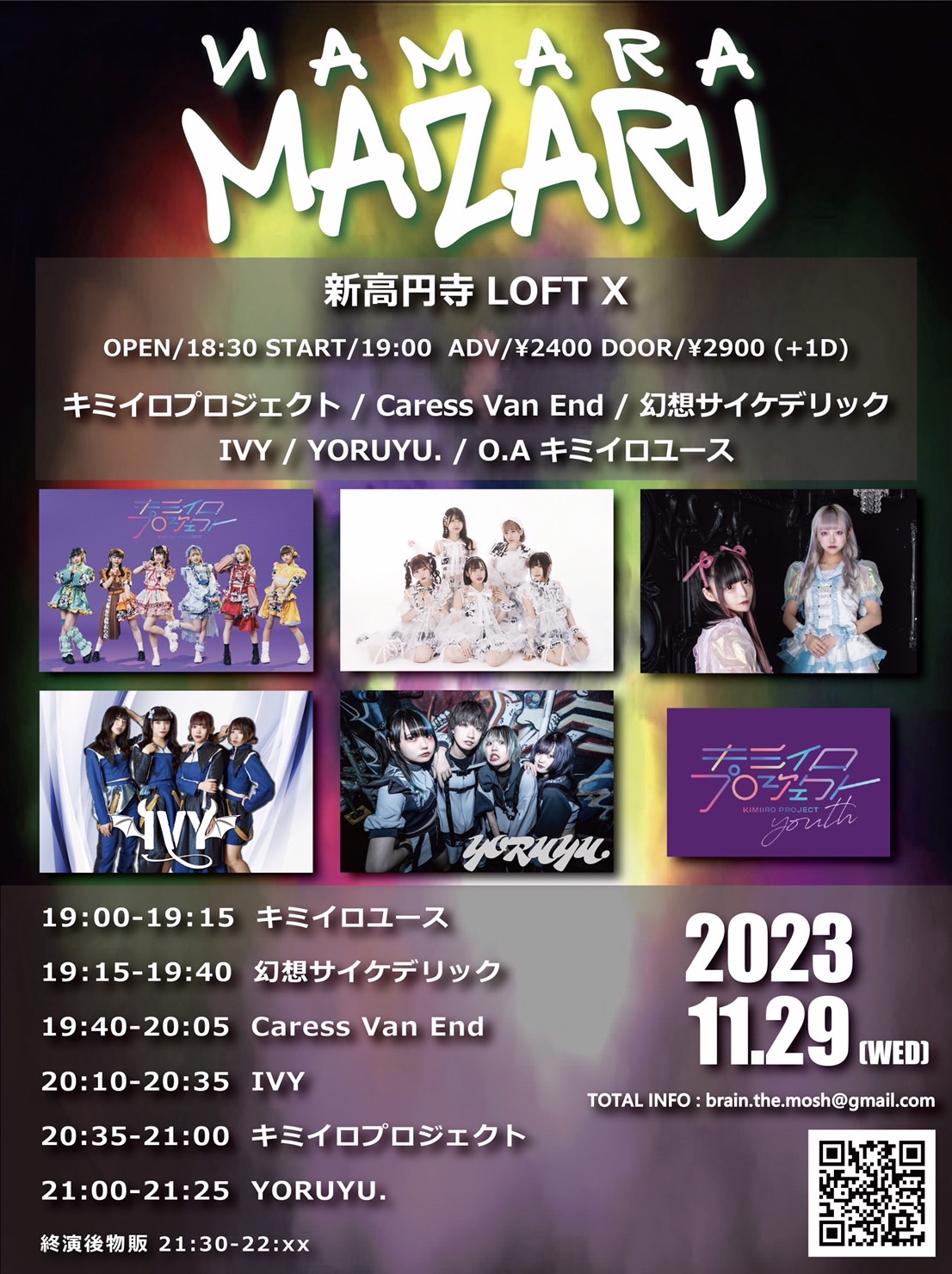 NAMARA MAZARU – LOFT PROJECT SCHEDULE